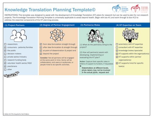 605 KT Planning Template