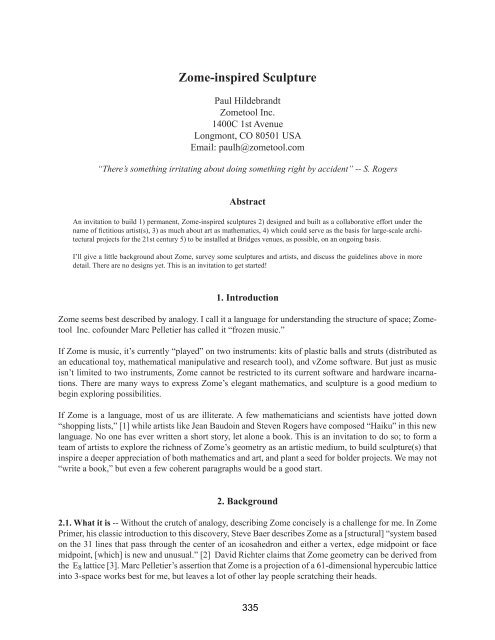 Zome-inspired Sculpture - London Knowledge Lab