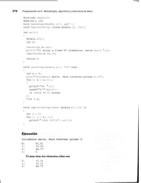 k 278 Programación