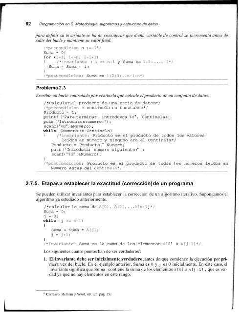 62 Programación