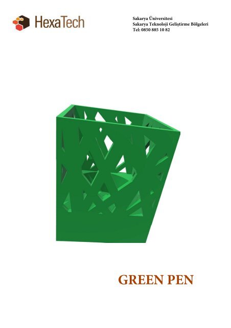 Green Pen Box