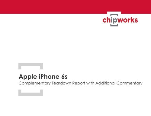 Apple_iPhone_6s_A1688_Smartphone_Chipworks_Teardown_Report_BPT-1509-801 ...
