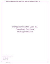 Operational Excellence Management System: An ... - Chevron