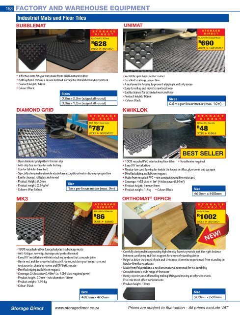 158 FACTORY AND WAREHOUSE