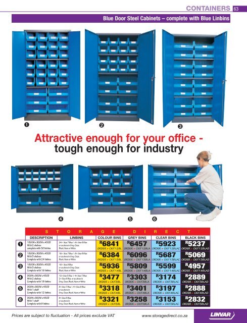 62 CONTAINERS Blue Door S