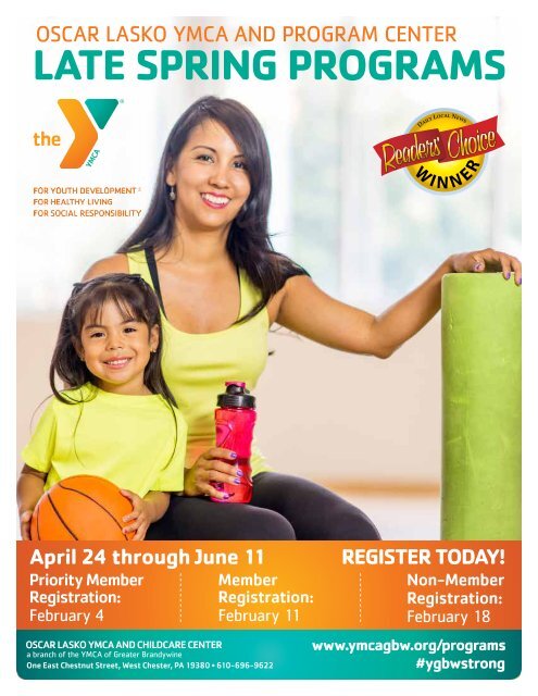 Oscar Lasko YMCA & Program Center - Late Spring Program Guide
