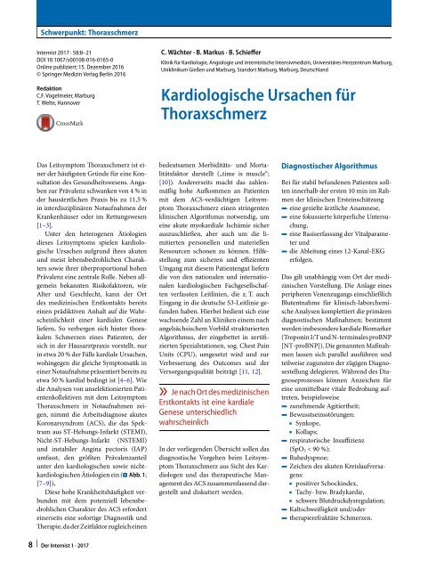 03 Kardiologische Ursachen für Thoraxschmerz