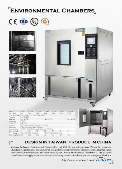 Environmental Test Chambers