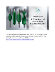 Norris Sucker Rod & Coiled Rod Comparison Guide - Norris Rods