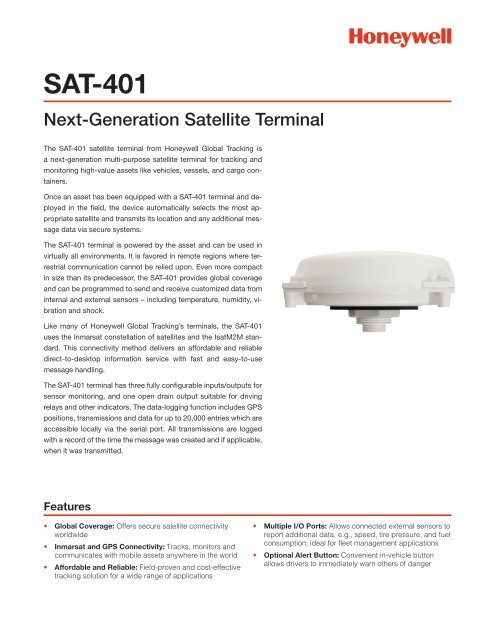 sat-401-data-sheet-en