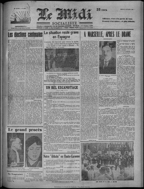 Le grand procès - Bibliothèque de Toulouse - Mairie de Toulouse