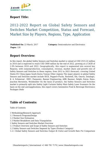 Safety-Sensors-Report Magazines