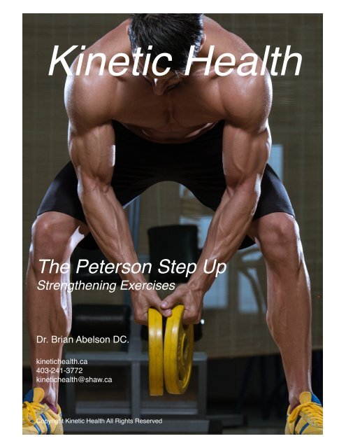 Peterson Step Up Exercise (Knee Stability)