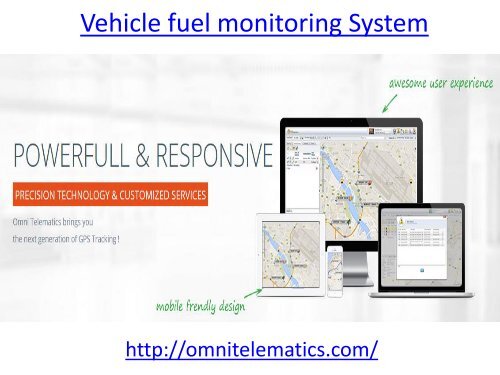 vehicle fuel monitoring system