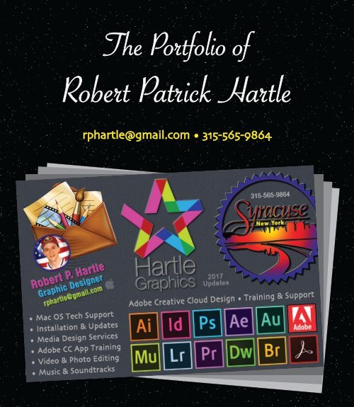 Robert Patrick Hartle's Portfolio April 2017