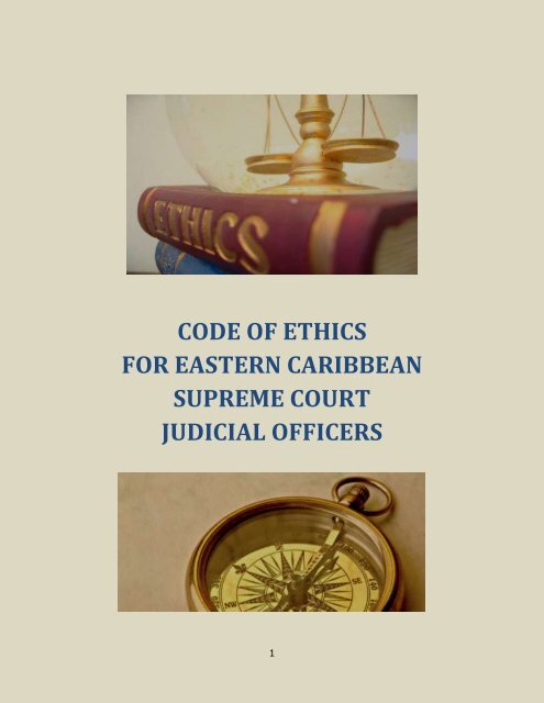 Code of Ethics for ECSC Judicial Officers Booklet