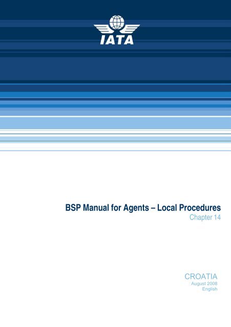 BSP Manual for Agents- Chepter 14- HR - IATA