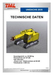 unidachs 400l - TML working solutions
