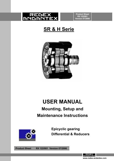 redex-andantex - modules sr & h