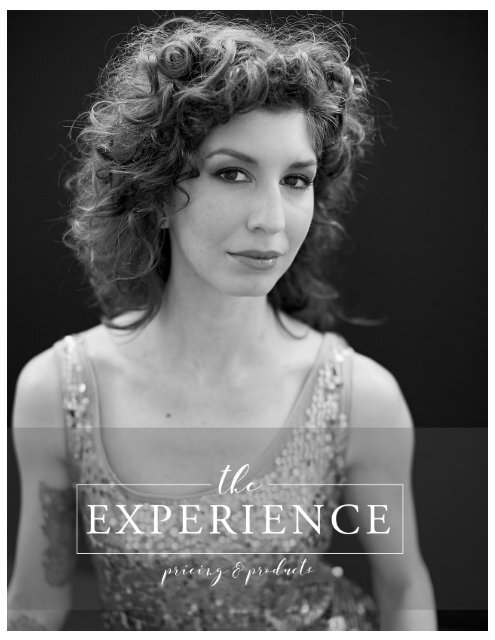 Bethany Scott Portraiture - The Experience