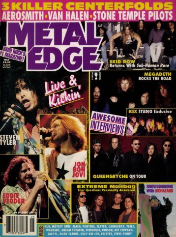 Metal Edge Magazines