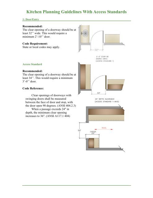 NKBA Kitchen Planning