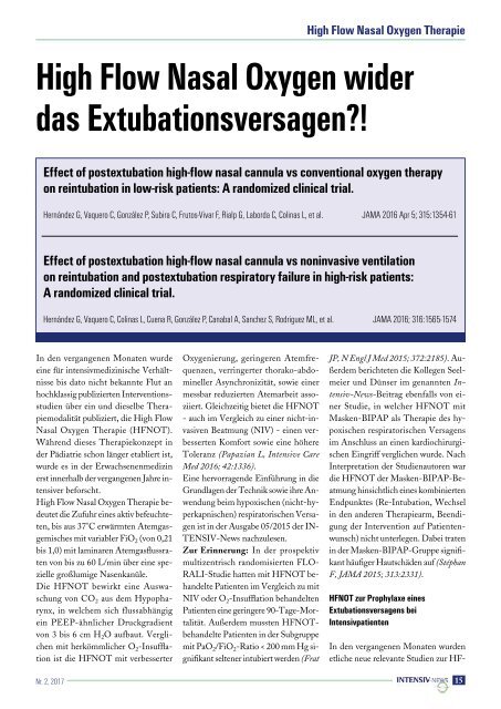 04 High Flow Nasal Oxygen