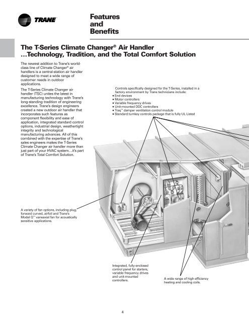 Features and Benefits The