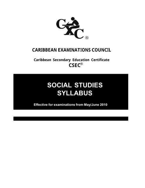 CSEC Social Studies
