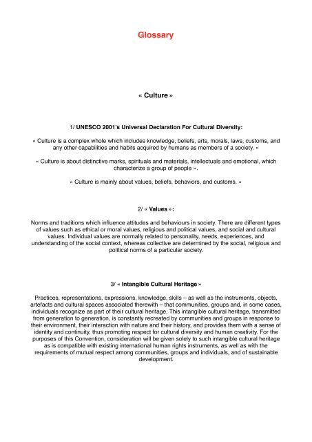 Slides Part 1:1 - Glossary