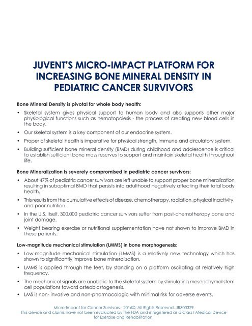 JUVENT’S MICRO-IMPACT P