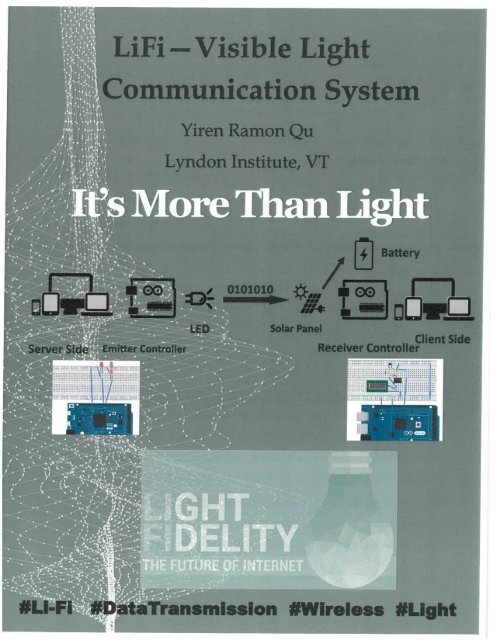 Li-Fi Visible light communication Brochure