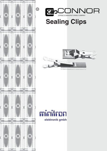 Connor Sealing Clips - Minitron