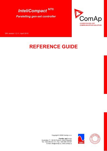InteliCompact-NT-1.2-Reference Guide r1 20100914231307