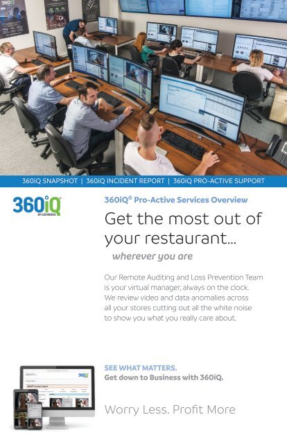 360iq Pro Active Services Overview