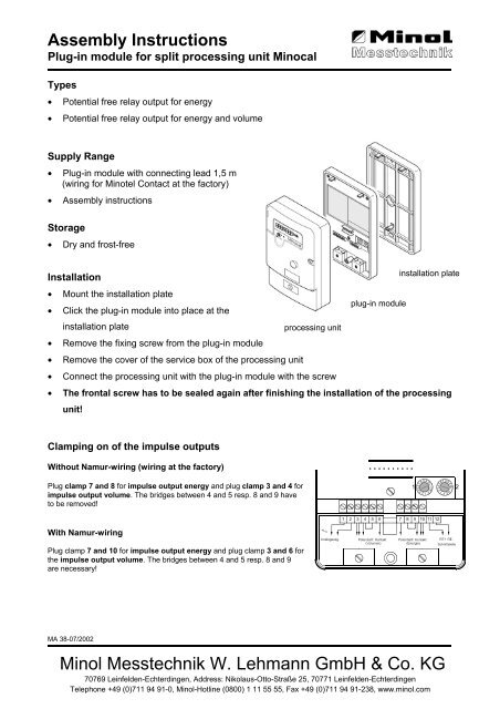 Impulse (Tri.) Instr. Sht. 02