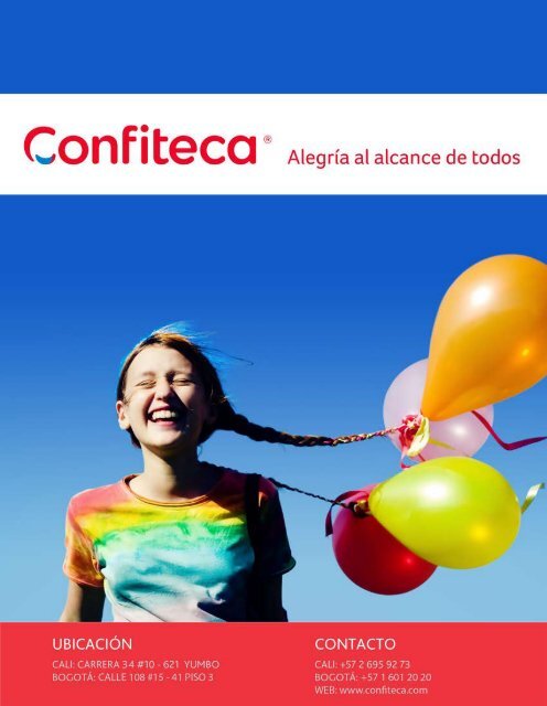 Confiteca Colombia Catálogo