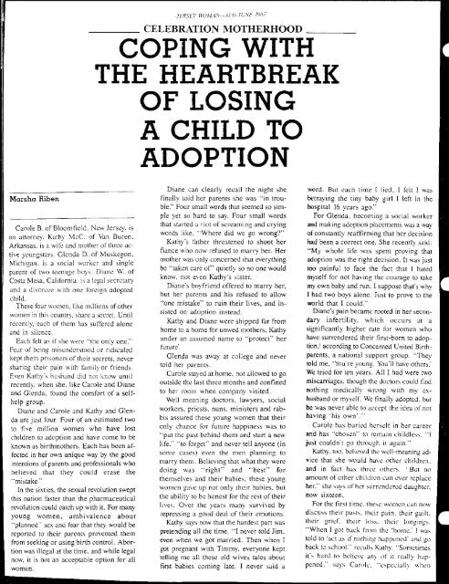 coping with heartbreak