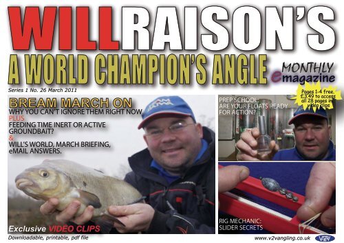 Will Raison's - V2V Angling