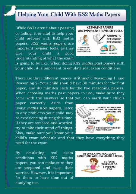 Helping Your Child With KS2 Maths Papers helping-your-child-with-ks2-maths-papers