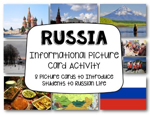 Russia info cards station activity