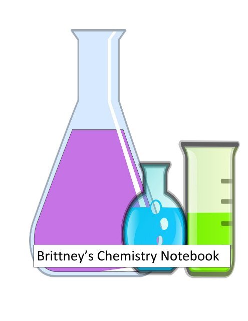 COMPLETE CHEMISTRY NOTEBOOK- MENDOZA
