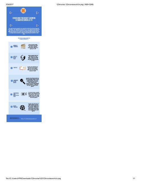 Watch your favorite shows and movies on 123movies