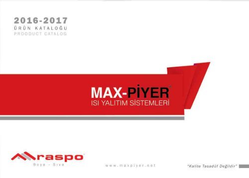 Max-Piyer Ürün Katoloğu