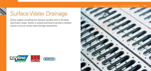 Surface Water Drainage - Keyline