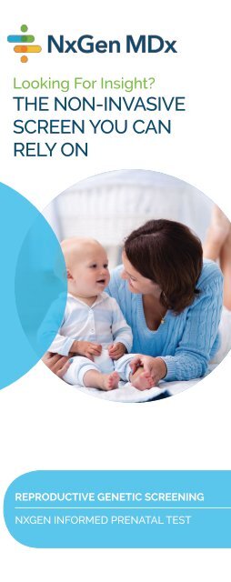 NIPT Brochure Panels