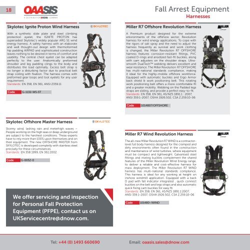 Fall Arrest Equipment Fal