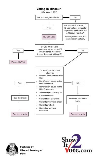 Voter ID Flowchart