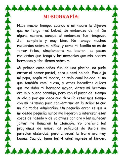 Mi biografia