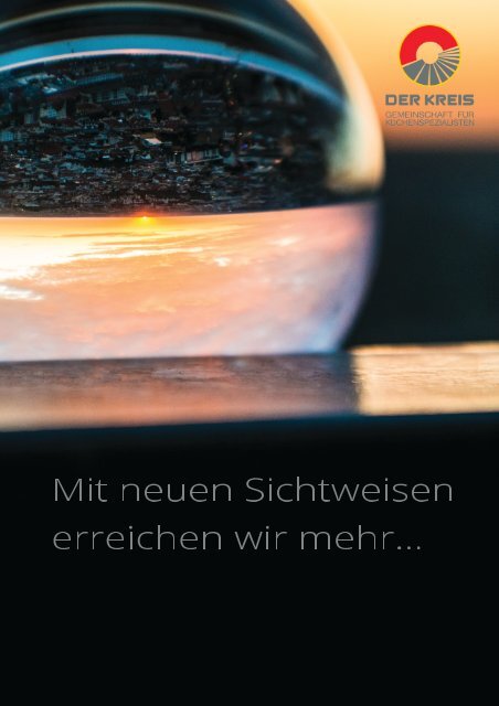 Der Kreis - virtuelle Rundgänge Info Broschüre Der Kreis - virtuelle Rundgänge Info Broschüre